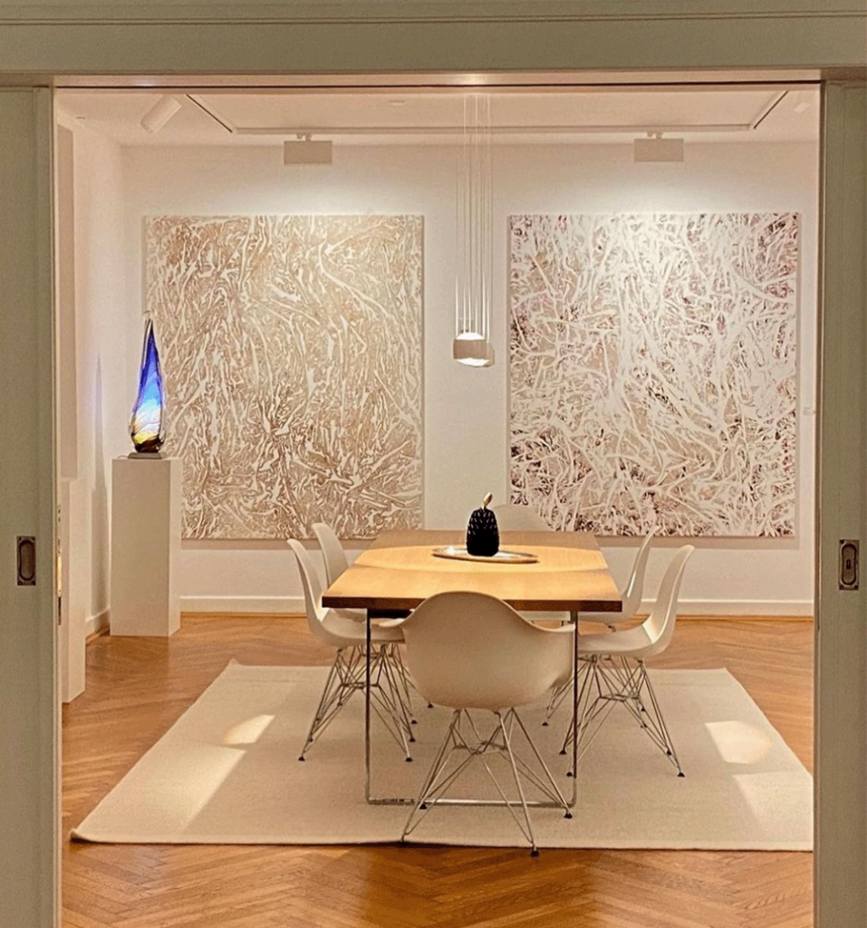 PETER KUCHLER - Elegante zeitgenössische Kunstwerke